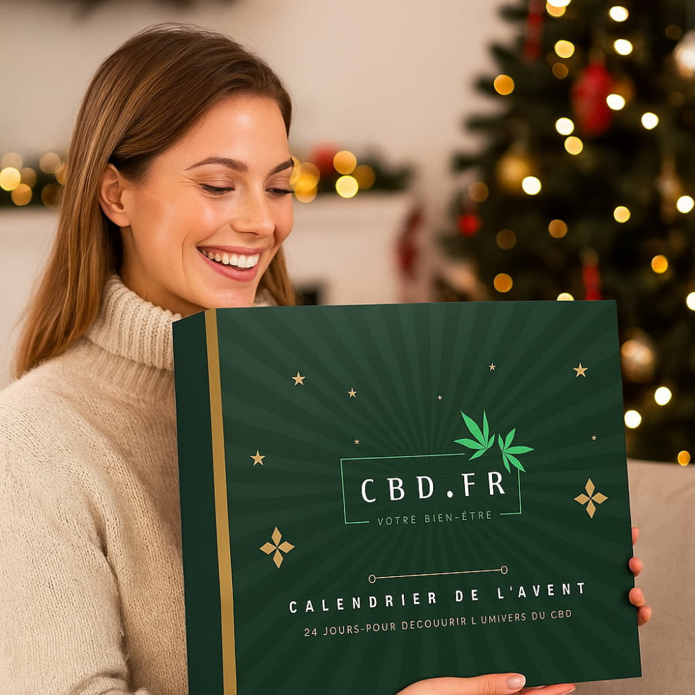 Calendrier de l’Avent CBD - 24 Surprises Fleurs, Résines & Gummies | CBD.fr