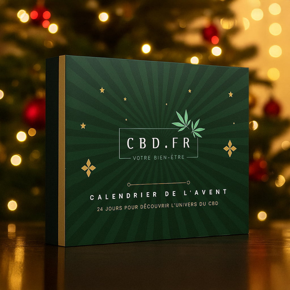 Calendrier de l’Avent CBD - 24 Surprises Fleurs, Résines & Gummies | CBD.fr